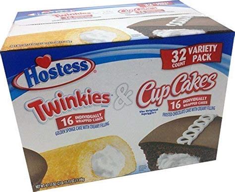 Amazon Hostess Twinkies Cupcakes 16 Twinkies 16 Cupcakes