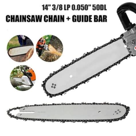 Barre De Guide De Tron Onneuse Durable 38 LP 50DL Cha Ne De Scie Pour