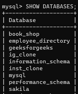 Sql Create Database Statement