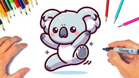 Como Dibujar Un Koala Paso A Paso Dibujo Facil Para Ni Os Y