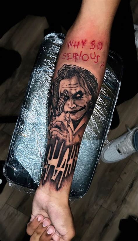 Prada4youu In 2024 Joker Tattoo Design Cool Arm Tattoos Hip Tattoo