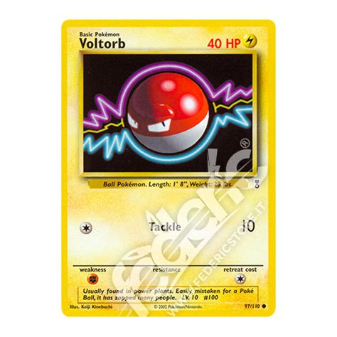 097 110 Voltorb Comune ENG MINT Federicstore