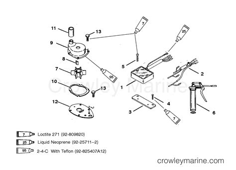 Mercury 50 Elpto Parts