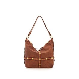 Borsa Monospalla Artemide Cognac Campomaggi
