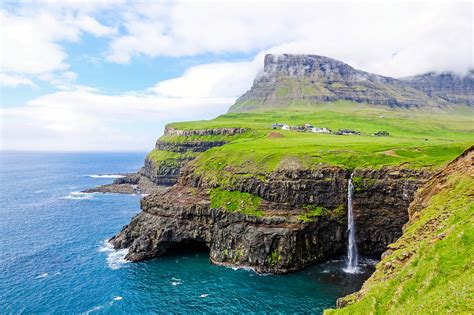 A Natural Masterpiece Gasadalur Its Mulafossur Waterfall In The