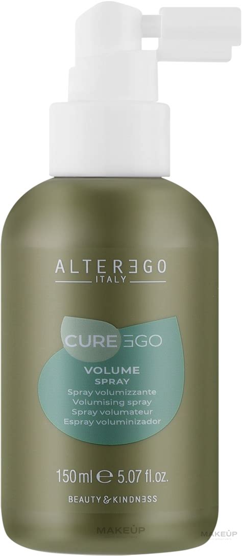 Alter Ego Italy Cureego Volume Spray Thin Hair Spray Makeup Uk
