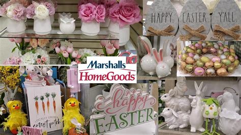 Shop With Me Easter Decor Homegoods Easter Shopping Easter Home