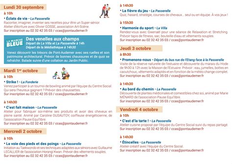 La Semaine Bleue Semaine Nationale des retraités et personnes âgées