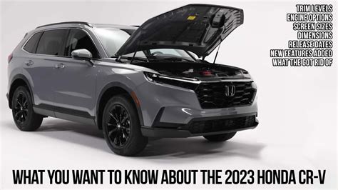 2023 Honda Cr V Hybrid Trim Levels