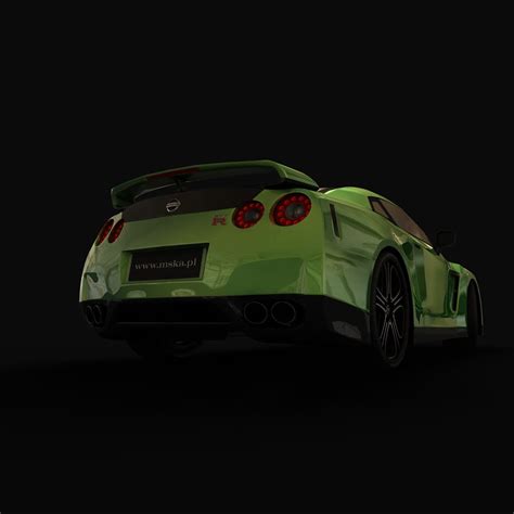 Nissan Gtr D Model Unknown Obj Max Free D