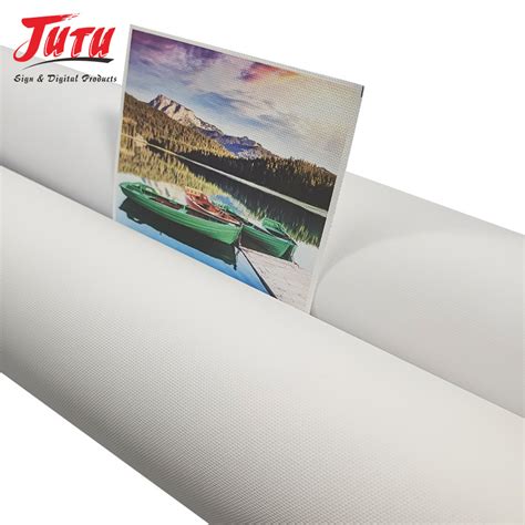 Jutu Acid Free White Substrate Solvent Accurate Color Performance For
