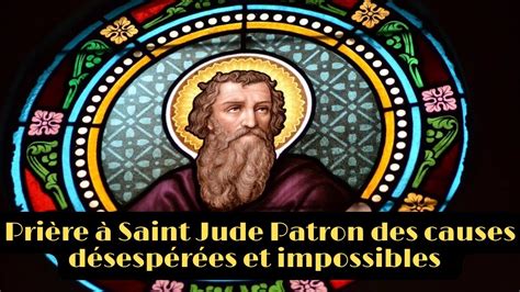 Neuvaine de Prière miraculeuse à Saint Jude Patron des causes