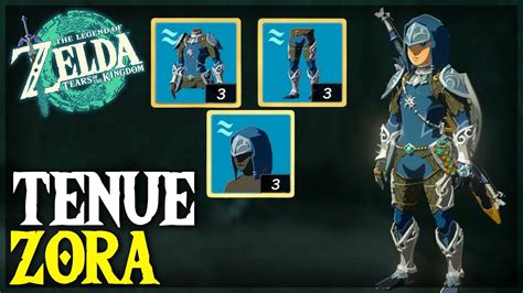 Comment D Bloquer La Tenue Zora Dans Zelda Tears Of The Kingdom Tuto
