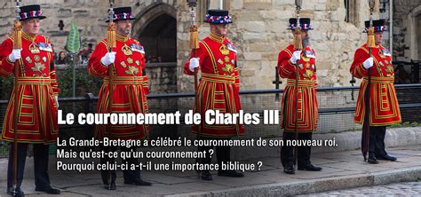 Le Couronnement Du Roi Charles III Le Monde De Demain