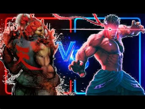 Street Fighter V KAGE Vs AKUMA YouTube