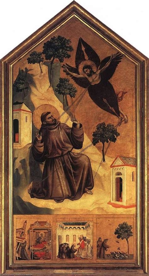 Reprodu Es De Arte Stigmatiza O De S O Francisco Por Giotto Di