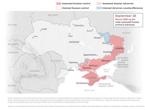 How Russias Territory Control In Ukraine Has Shifted CNN