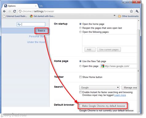 How To Set Google Chrome As Your Default Internet Browser