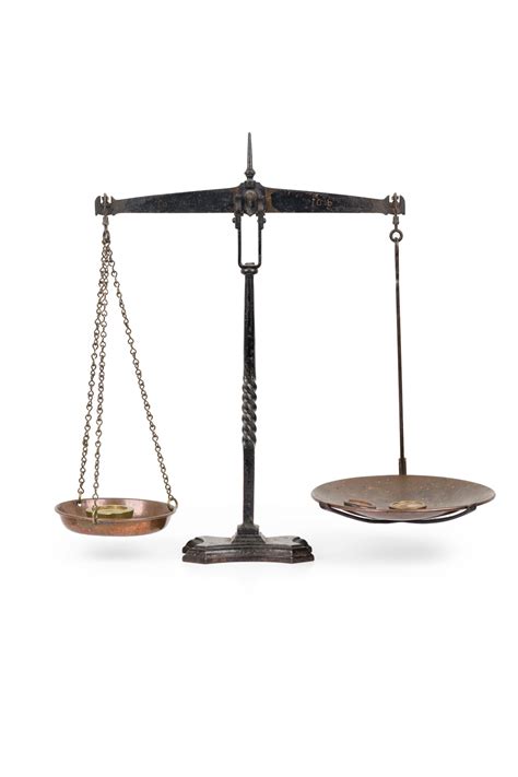 Antique Scales Hand Forged Iron Scales Weighing Scale Vintage Scales