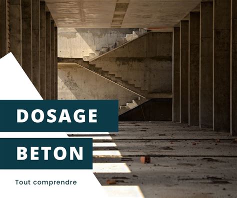 Dosage beton Voici comment bien réaliser le gâchage