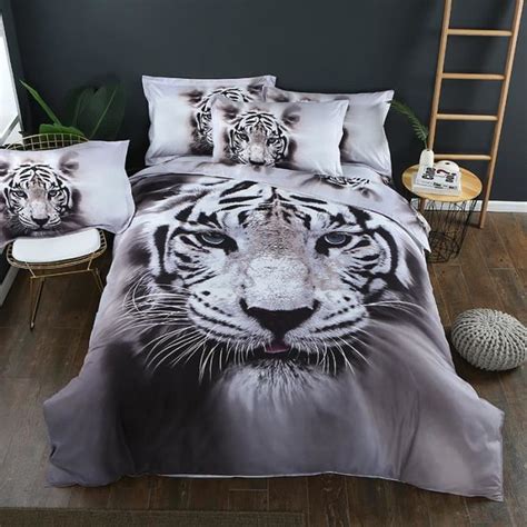 Housse De Couette 200X200cm 2 Taies D Oreiller Parure De Lit 2