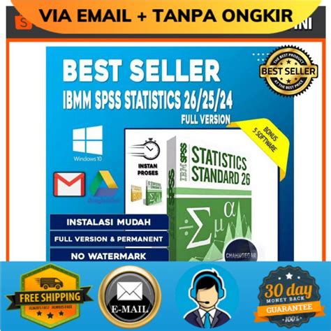 Jual LINK IBM SPSS Statistics 26 Full Version Software Windows