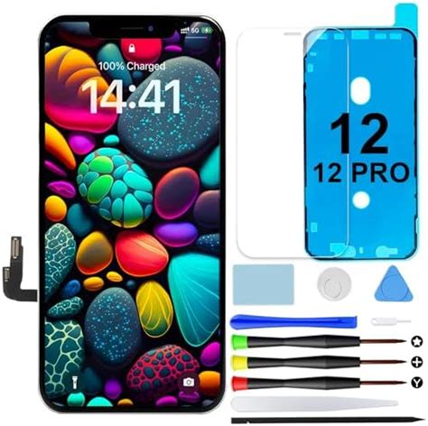 Amazon GOLDWANGWANG Screen Replacement For IPhone 12 12 Pro Full