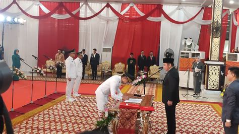 Pasca Pelantikan Pj Walikota Palembang Ratu Dewa Bahas Penanggulangan