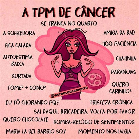 A Tpm De C Ncer Alguma Canceriana De Tpm Por Aqui Beijos Da Maria