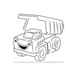 How To Draw R Vee From Bob The Builder Printable Step By Step Drawing