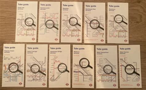 LONDON UNDERGROUND 2001 To 2003 Tube Guides Tube Maps 1 00 PicClick UK