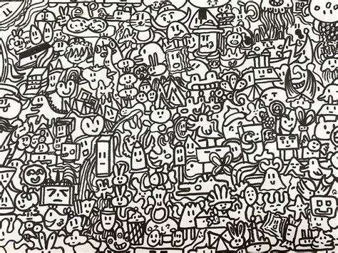 Dessin Doodle Noir Et Blanc De Sam Cox NetKulture