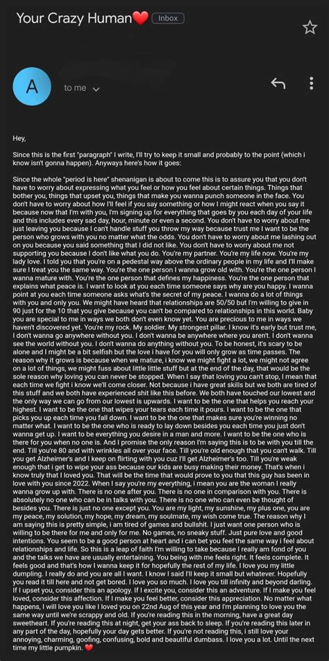 Lovely Paragraph From Him Paragraphs For Your Boyfriend Cute