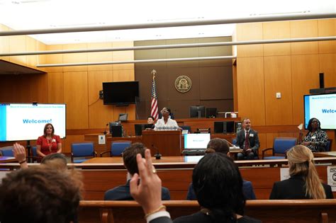 Judge Leftridge On The Meet And Greet Legal Professionals Day