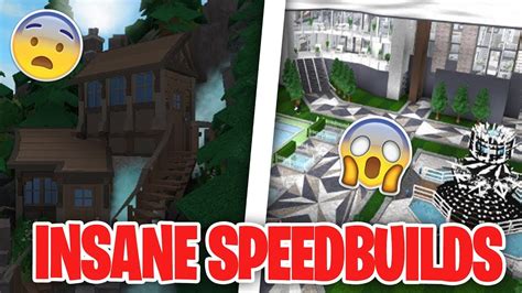 10 Of The Craziest Roblox Speed Builds YouTube