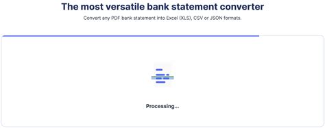 how to convert a pdf bank statement to excel or csv