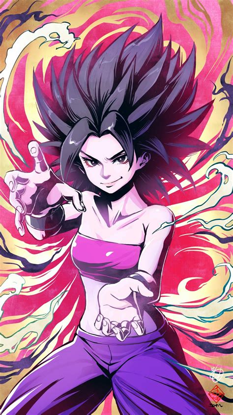 Caulifla By Kanchiyo Dragon Ball Gt Dragon Ball Super Art Dragon Ball Artwork Milk Y Goku
