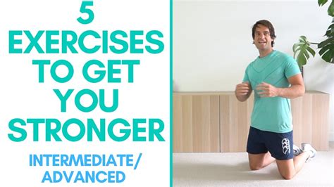 Exercises To Get You Stronger Advanced Strength Exercises For