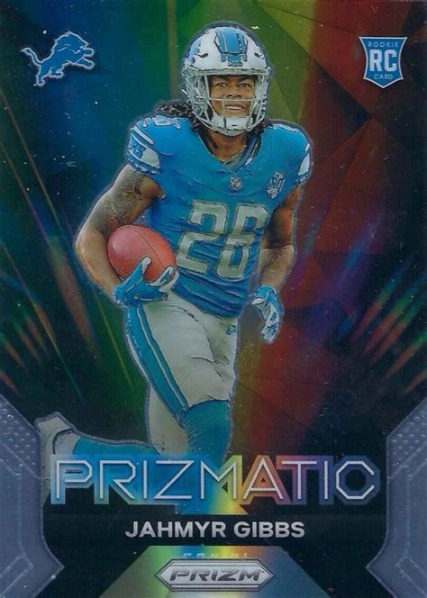 Jahmyr Gibbs Prizm Prizmatic Price Guide Sports Card Investor