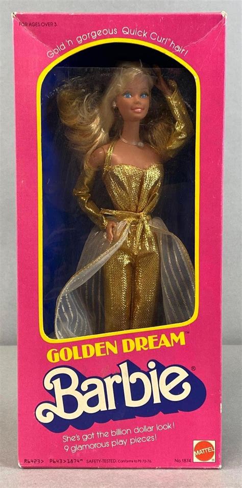 At Auction Mattel Golden Dream Barbie Fashion Doll