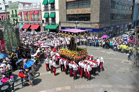 Procesión de Viernes Santo 2023 en Puebla Recorrido