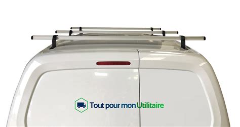 Barre de toit aluminium avec arrêtoirs TOYOTA PROACE COMPACT