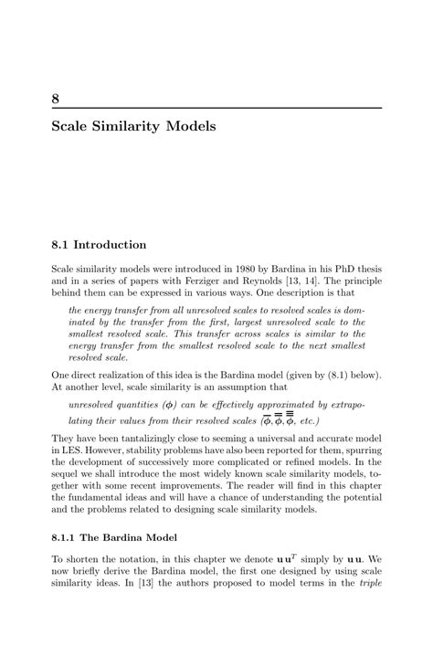 pdf scale similarity models