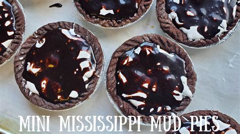 Mini Mississippi Mud Pies Portlandia Pie Lady