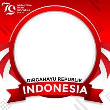 Twibbon Hut Ke Tahun Vektor Twibbon Hut Ri Twibbon Hut Ke