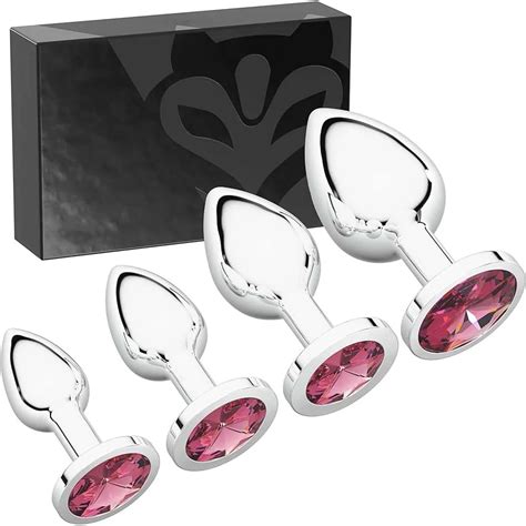 Anal Butt Plug Heart Stainless Butt Plug Sex Toy For Women Men Couple T Metal Anal Plug