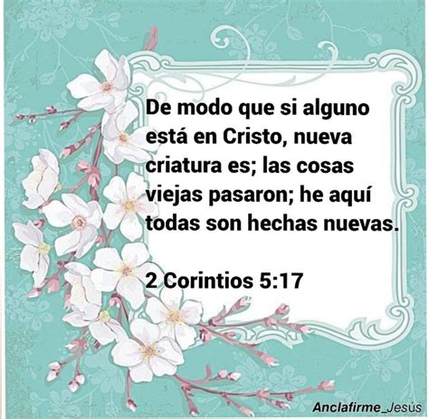 𝙇𝙖 𝙧𝙚𝙘𝙤𝙣𝙘𝙞𝙡𝙞𝙖𝙘𝙞ó𝙣 De modo que si alguno está en Cristo nueva criatura