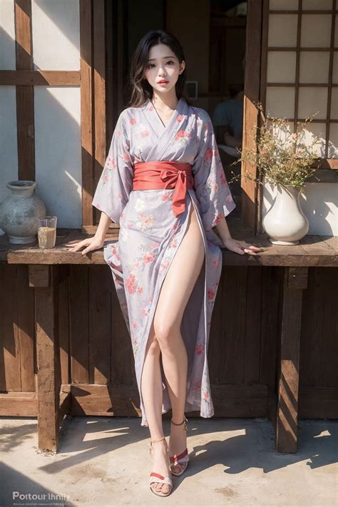 Aaliyah Illustration AI 114 Kimono Bride 貼圖 AI寫真 JKF 捷克論壇