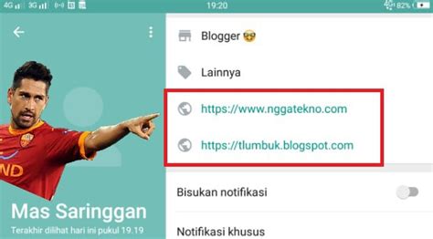 Cara Menambahkan Link Situs Web Di Profil Whatsapp