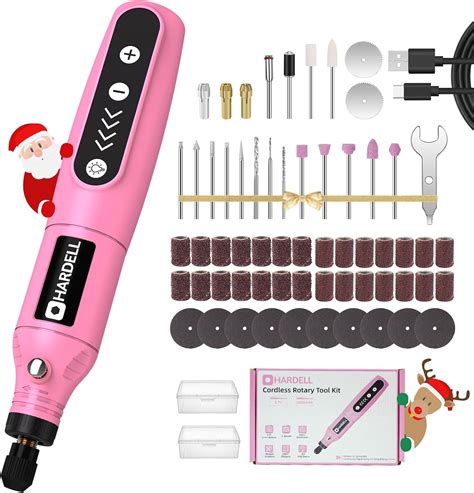 HARDELL Mini herramienta giratoria inalámbrica kit de herramientas
